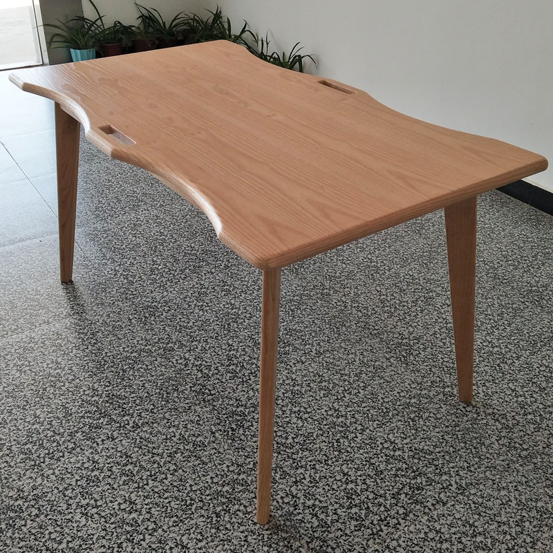 Nursing home dining table wooden dining table simple elderly