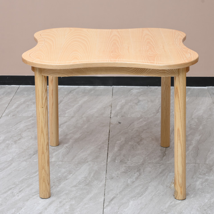 Nursing home dining table wooden dining table simple elderly